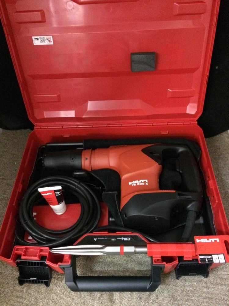 川越店【HILTI 電動ハンマー TE500-X】埼玉県ふじみ野市のお客様からお買取りさせて頂きました！