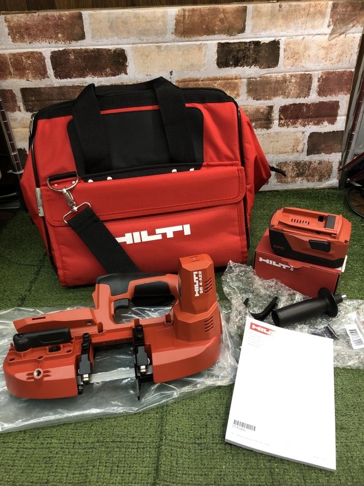 【買取実績】 ヒルティ 充電式バンドソー SB4-A22 新品 【大阪府交野市】枚方店