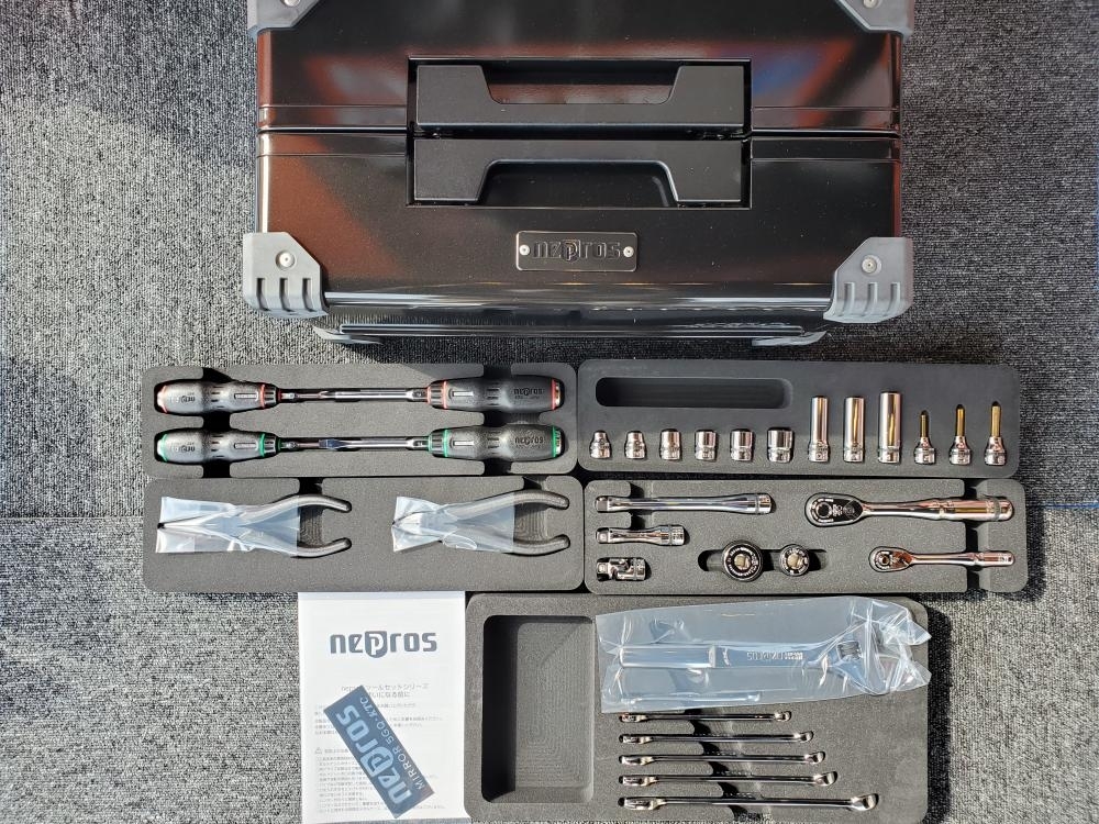 【買取実績】ネプロス nepros 9.5sq.ツールセット(32点) NTX632WZ【大阪府大阪市からご来店】松原店