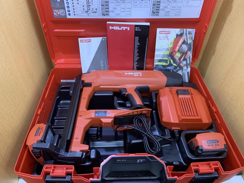 【買取実績】HILTI ヒルティ 充電式鋲打機 BX3-L【大阪府河内長野市からご来店】松原店