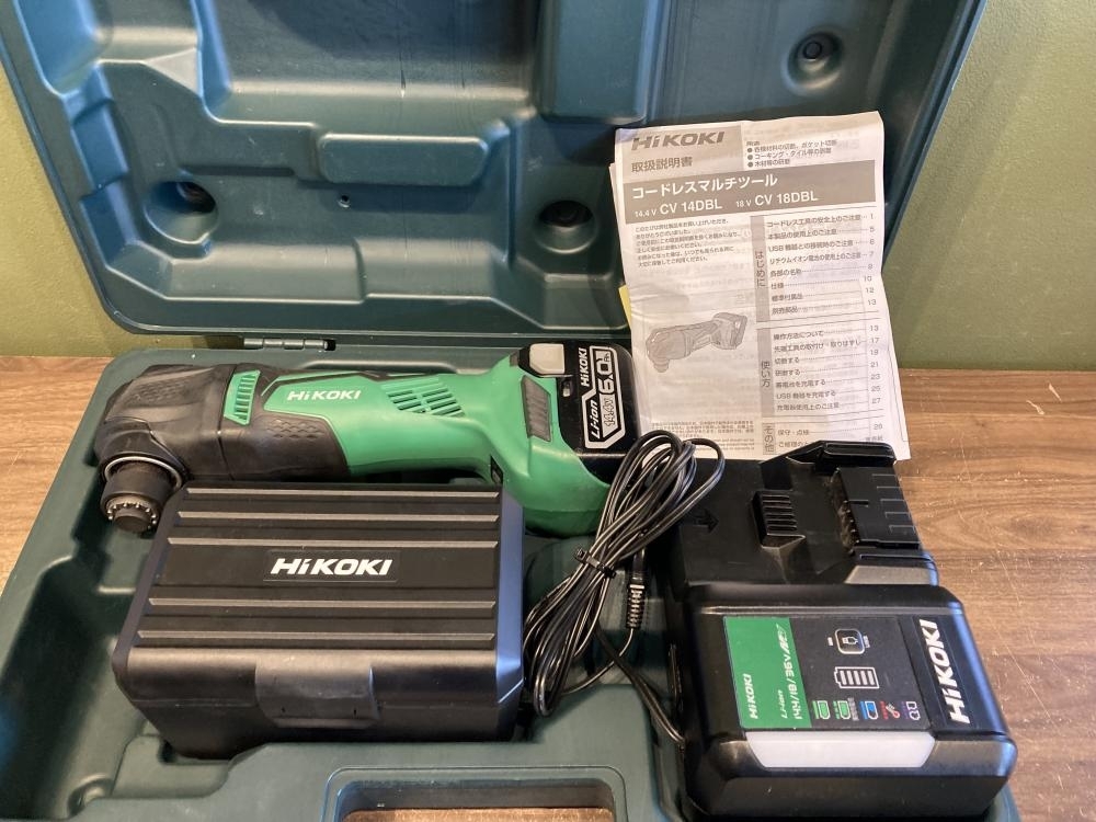 【買取実績】HiKOKI ハイコーキ 14.4Vコードレスマルチツール CV14DBL[宮城県大崎市]仙台店 【買取実績】HiKOKI ハイコーキ 14.4Vコードレスマルチツール ...