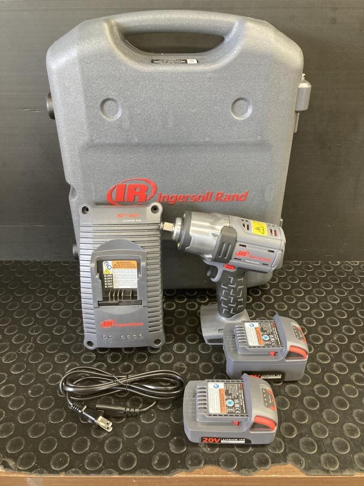 【買取実績】インガソールランド ingersoll Rand 充電式インパクトレンチ 20V W5153-K22-JP-CASE 差込角 1/ ...