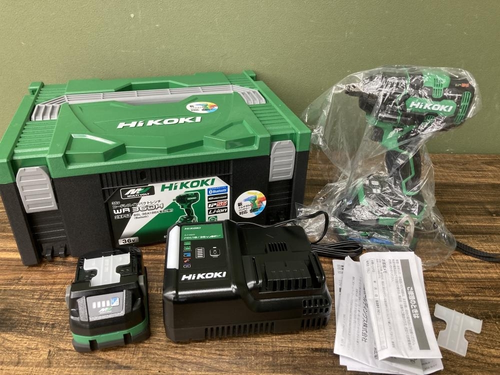 【買取実績】HiKOKI コードレスインパクトレンチ WR36DH（2XPSZ）[宮城県仙台市太白区]仙台南店