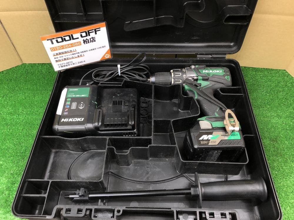 【買取実績】 ハイコーキ HIKOKI 36V13mmコードレスドライバドリル DS36DA [千葉県流山市] 柏店