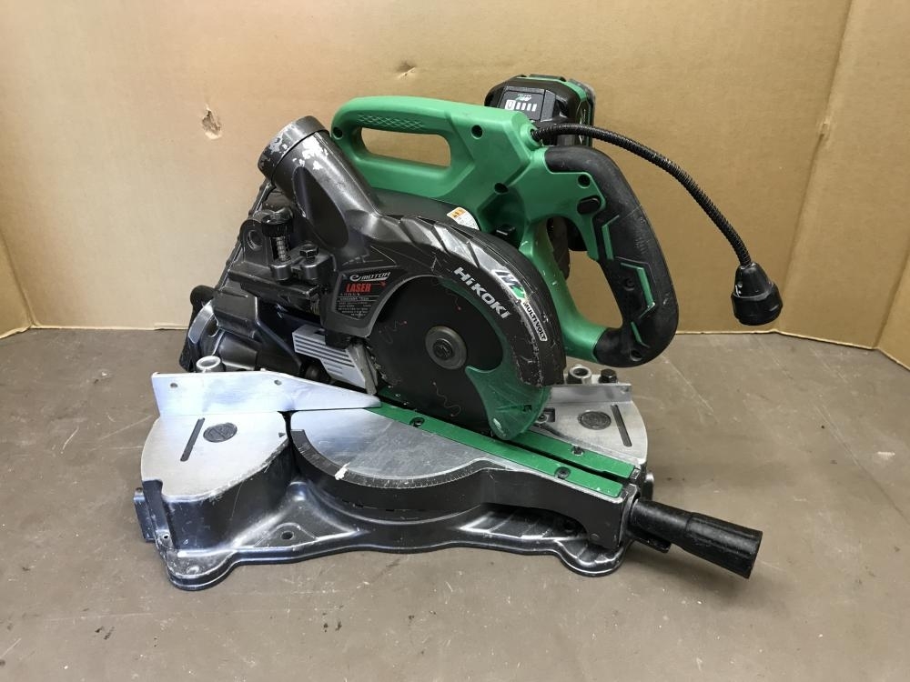 【買取実績】HiKOKI ハイコーキ コードレス卓上スライドマルノコ C3606DRA 商品状態欄の必読お願い致します。 【「大阪府大阪市 ...