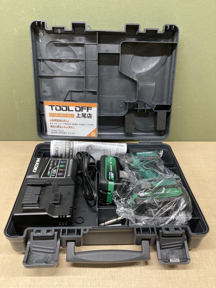 【買取実績】ハイコーキ HiKOKI 18V充電式振動ドライバドリル DV18DD 2XCZ【埼玉県坂東市】ツールオフ上尾店 【買取実績】ハイコーキ HiKOKI 18V充電式振動ドライバ ...